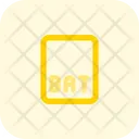 Bat File Icon - Download in Flat Style