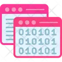 Binary Browser Icon - Download in Flat Style