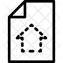 Cad file Icon - Download in Line Style