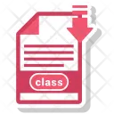 Class file Icon - Download in Flat Style