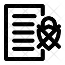 Cleartext Icon - Download in Line Style