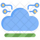 Cloud Loading Icon - Download in Flat Style