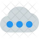 Cloud Loading Data Icon - Download in Flat Style