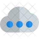 Cloud Loading Data Icon - Download in Flat Style