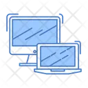 Computer Icon - Download in Dualtone Style