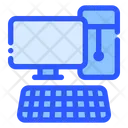 Computer Icon - Download in Dualtone Style