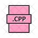 Cpp Icon - Download in Colored Outline Style