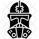 Darth Vader Icon - Download in Glyph Style