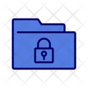 Data Encryption Icon - Download in Colored Outline Style