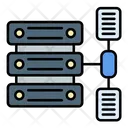 Data Transformation Icon - Download in Colored Outline Style