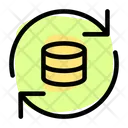 Database Refresh Icon - Download in Line Style