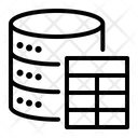 Database Table Icon - Free Download Business Icons | IconScout