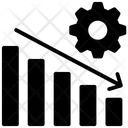 Decrease Productivity Icon - Download in Glyph Style