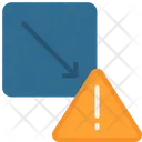 Decrease Risk Icon - Download in Flat Style