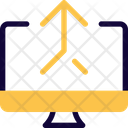 Desktop Merge Connection Icon - Download in Dualtone Style