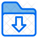 Download Folder Icon - Download in Dualtone Style