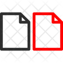 Dual File Icon - Download in Dualtone Style
