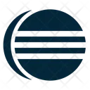 Eclipse Ide Icon - Download in Glyph Style