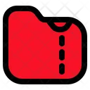 File Compression Icon - Download in Dual Tone Style