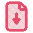 File download Icon - Download in Dualtone Style