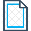 File Outline Icon - Download in Dualtone Style