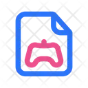 Game File Icon - Download in Dual Tone Style