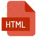 Html Icon - Download in Flat Style