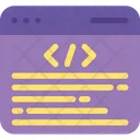 Html Icon - Download in Flat Style