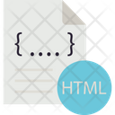 Html file Icon - Download in Flat Style