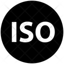 Iso Icon - Download in Glyph Style