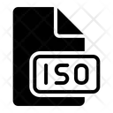 Iso Icon - Download in Glyph Style