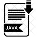 Java File Icon - Download in Glyph Style