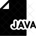 Java file Icon - Download in Glyph Style