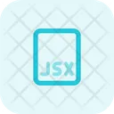 Jsx File Icon - Download in Flat Style