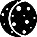 Lunar Eclipse Icon - Download in Glyph Style