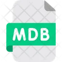 Microsoft Access Database Icon - Download In Flat Style