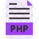 Php File Icon - Download in Flat Style