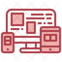 Responsive Web Design Icon - Download in Dualtone Style