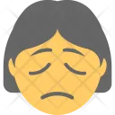 Sad Face Icon - Download in Flat Style