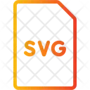 Scalable Vector Graphics File Icon - Download in Gradient Style