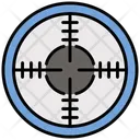 Scope Icon - Download in Colored Outline Style