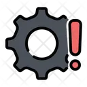 Setting Error Icon - Free Download Sign & Symbols Icons | IconScout