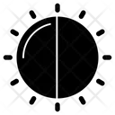 Solar Eclipse Icon - Download in Glyph Style