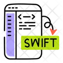 Swift Language Icon - Download in Flat Style