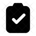 Task complete Icon - Download in Glyph Style