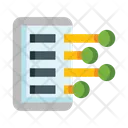 Text Icon - Download in Dual Tone Style