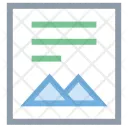 Text File Icon - Download in Line Style