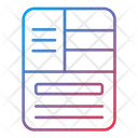 Treemap Icon - Download in Gradient Style