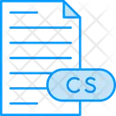 Visual C Source Code File Icon - Download in Dual Tone Style