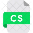 Visual C Source Code File Icon - Download in Flat Style